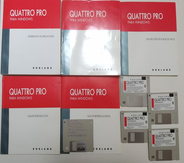 Corel Quattro Pro 1.0 (Windows) de segunda mano por 40 EUR en Madrid en ...