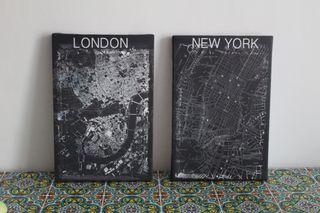 Due stampe su tela 30x45