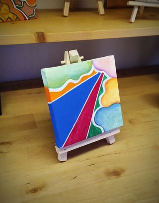 quadro dipinto a mano 