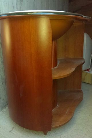 lavabo tondo con mobile