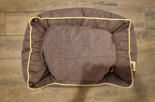 Pouf cuscino cuccia rettangolare marrone