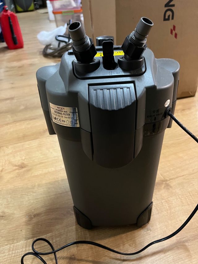 Filtro externo para Acuario Watsea Power 800 de segunda mano por 60 EUR ... Filtro externo para Acuario Watsea Power 800 de segunda mano por 60 EUR ...
