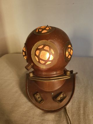 lampada vintage scafandro