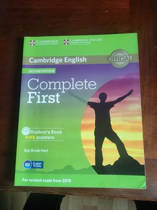 Complete First Cambridge en Madrid en WALLAPOP