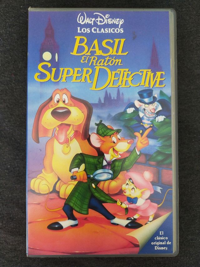 Película vhs Basil el ratón super Detective de segunda mano por 60 EUR ...