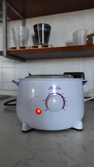 Scaldacera con regolatore di temperatura