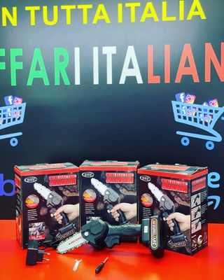 😱Promozione 75 €€😱 Sega 24v a batteria x Potatur