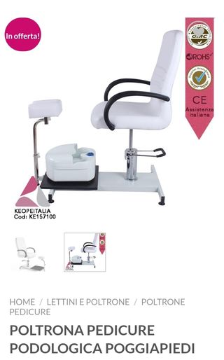 poltrona pedicure