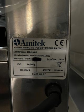 Salamandra amitek Sa800l