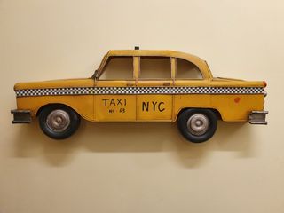 Latta Taxi decorativa da appendere a parete