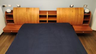 Letto matrimoniale in legno