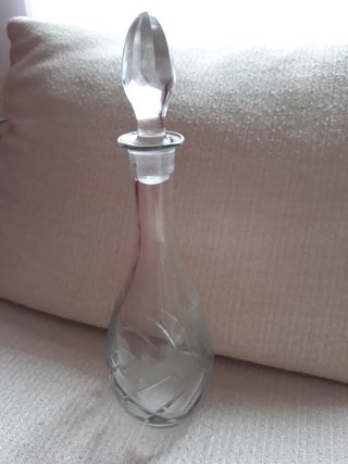 bottiglia in cristallo