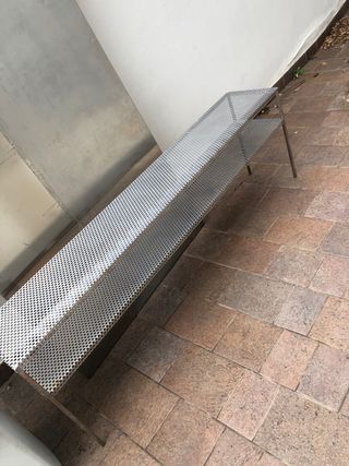 Scaffale per prodotti da forno in acciaio inox