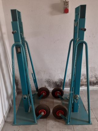 Cavalletto alza bobine 