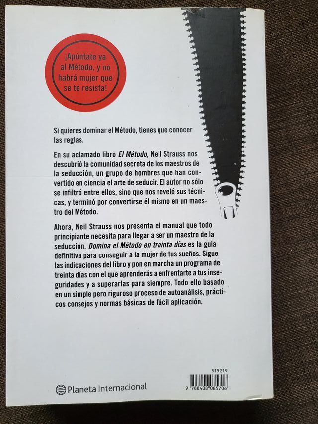 Domina el Método en 30 días (Neil Strauss) de segunda mano por 3 EUR en ... Domina el Método en 30 días (Neil Strauss) de segunda mano por 3 EUR en ...