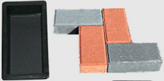 Stampo cemento matrice Forma Mattone vialetto