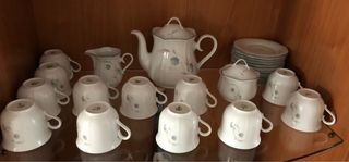 Servizio tazzine the e caffè in porcellana Bavaria