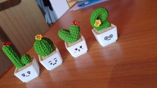 Ornamenti piantine artificiali 