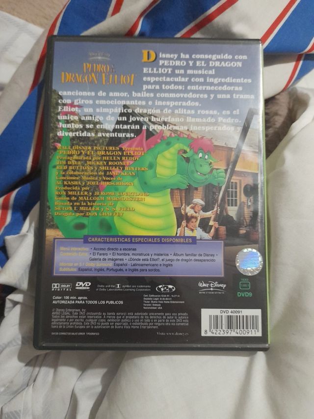 dvd pedro y el dragon elliot de segunda mano por 25 EUR en Málaga en ...