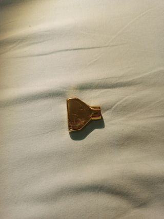 Pomolo dorato per cilindro porte