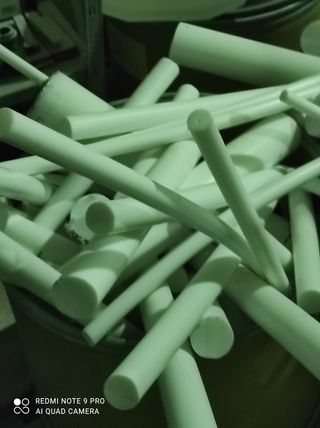 tubi di teflon( ptfe) vergine
