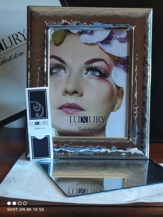 Cornice argento Luxurry Valenti