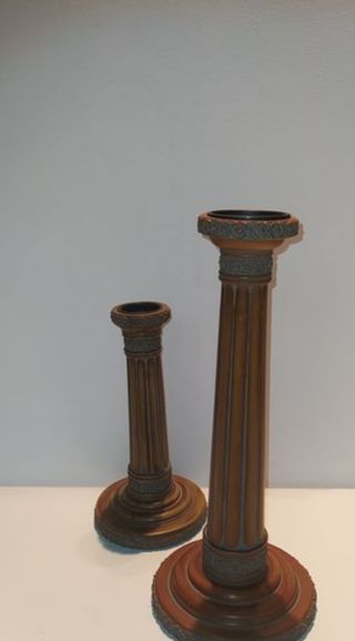 Coppia di candelieri candelabro