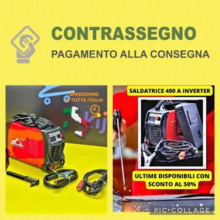 🌸⚡NUOVA SALDATRICE 400 AMPERE STAGLUK A SOLI 100,