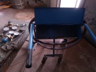 cannello saldatura con carrello porta bombole