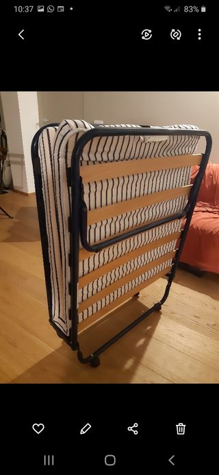 letto singolo pieghevole Ikea