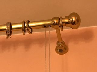 Bastone per tenda in ottone 