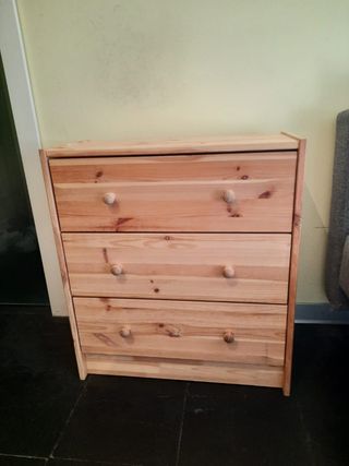 Cassettiera in legno