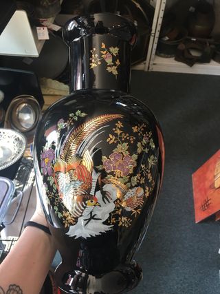 Vaso in ceramica giapponese