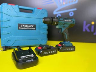 Trapano avvitatore 
✅ 2 batterie + valigetta 
😱75