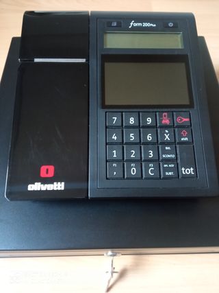 registratore di cassa OLIVETTI FORM 200 PLUS telem