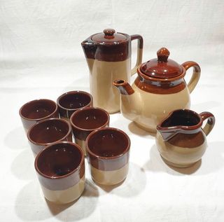 Set tazzine teiera brick latte e caffè