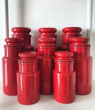 Set di barattoli vintage 