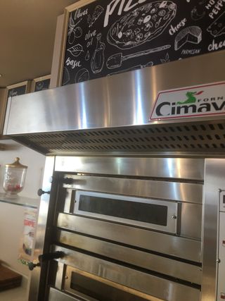 cappa da forno professionale
