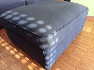 Pouf poggiapiedi contenitore IKEA 90x70
