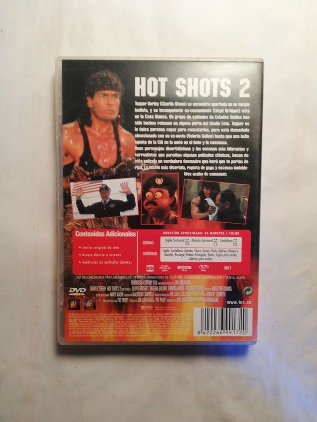 Dvd Hot Shots 2 de segunda mano por 5 EUR en Fazouro en WALLAPOP