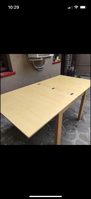 Tavolo allungabile 1m x 1m 