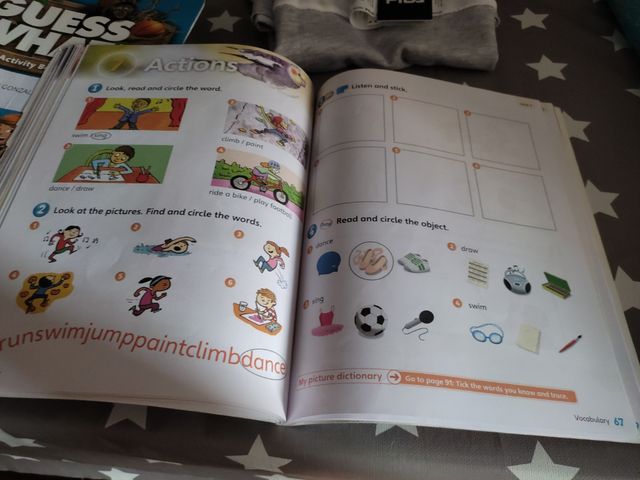 Libro de inglés ,Guess what!activity book 1 de segunda mano por 6 EUR ...