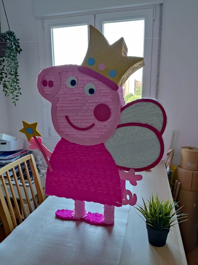 Linda Piñata de Peppa Pig Hada Madrina\uD83D\uDE0D\uD83D\uDC9D\uD83D ... Linda Piñata de Peppa Pig Hada Madrina\uD83D\uDE0D\uD83D\uDC9D\uD83D ...