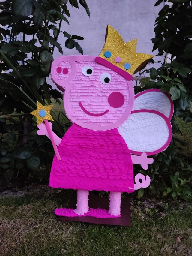 Linda Piñata de Peppa Pig Hada Madrina\uD83D\uDE0D\uD83D\uDC9D\uD83D ... Linda Piñata de Peppa Pig Hada Madrina\uD83D\uDE0D\uD83D\uDC9D\uD83D ...