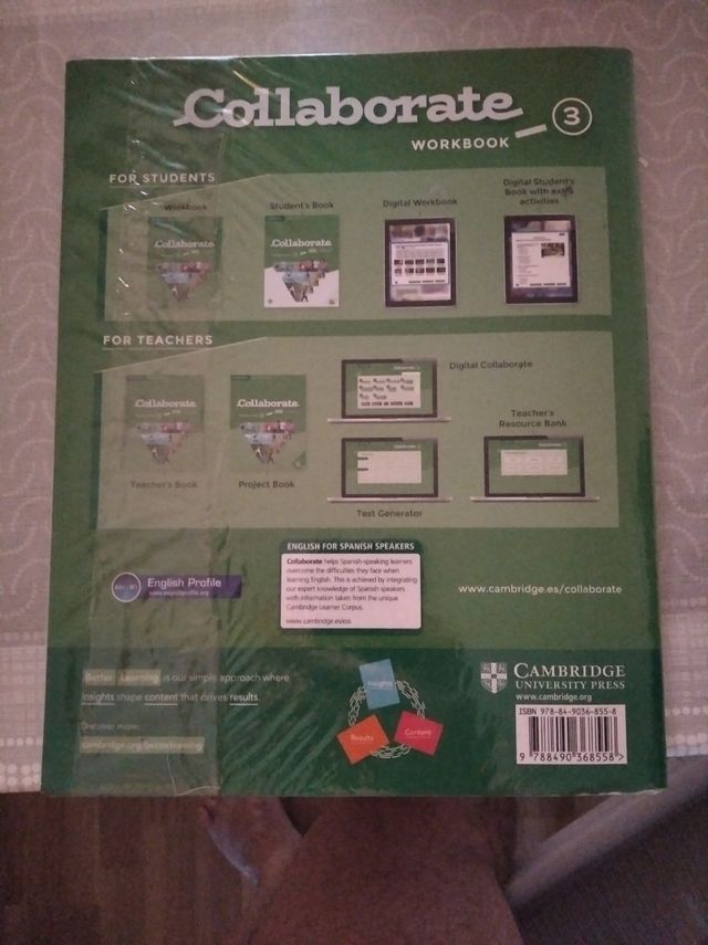 Collaborate workbook 3 eso de segunda mano por 13 EUR en Madrid en WALLAPOP Collaborate workbook 3 eso de segunda mano por 13 EUR en Madrid en WALLAPOP