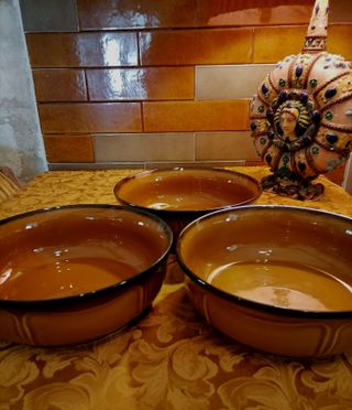 Ciotola grande, maiolica, D 23 n 10Ciotola grande