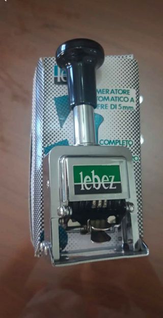 timbro numeratore lebez