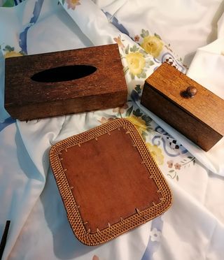 Tris set di bucce di cannella