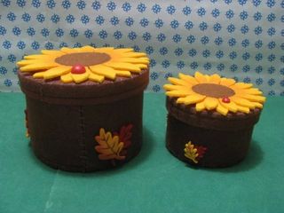 2 Porta Cucito o Porta Gioielli  fatti a mano