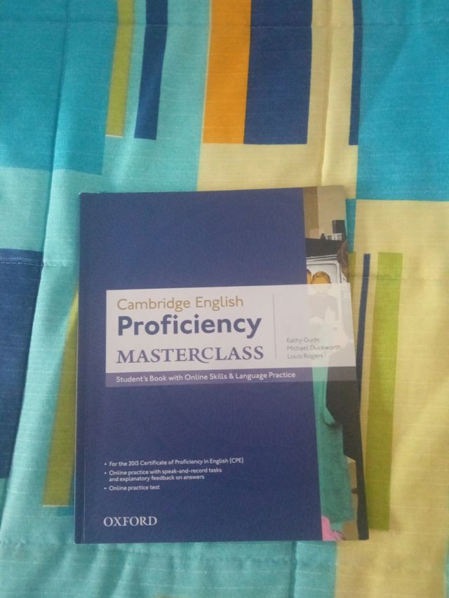 C2 Cambridge English Proficiency Masterclass De Segunda Mano Por 5 EUR En Valladolid En WALLAPOP c2-cambridge-english-proficiency-masterclass-de-segunda-mano-por-5-eur-en-valladolid-en-wallapop